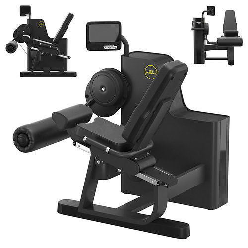 Biostrength Leg Extension 3D model | CGTrader