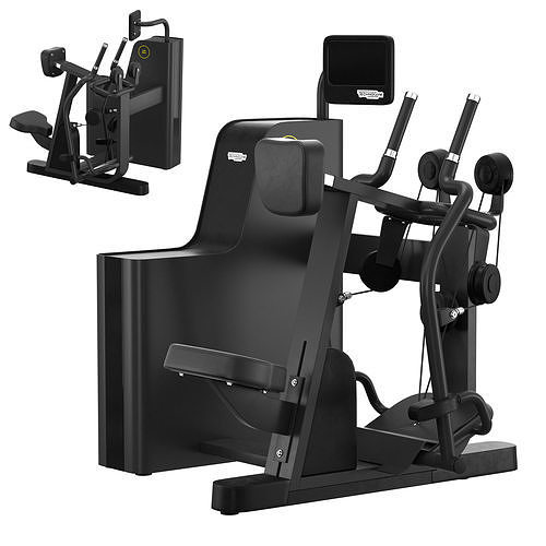 Biostrength Low Row 3D model | CGTrader