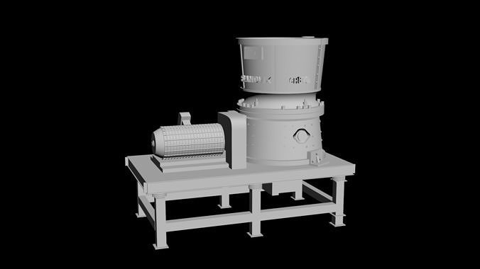 Sandvick CH840i CONE CRUSHER 3D model | CGTrader
