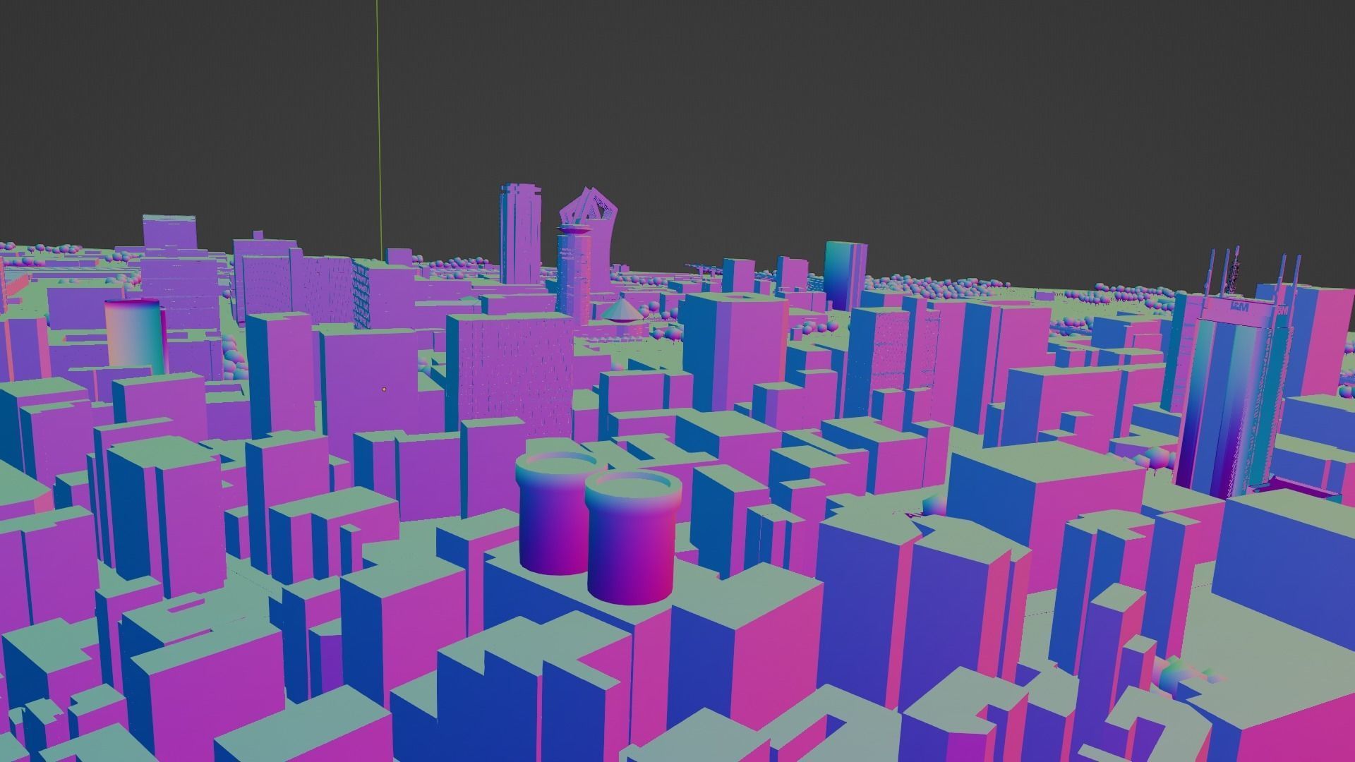 3D model NAIROBI CBD VR / AR / low-poly | CGTrader