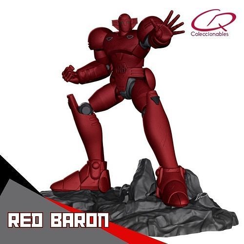 Red Baron FULL FIGURE 3D model 3D printable | CGTrader
