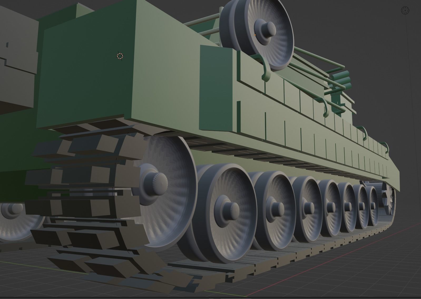 Mid poly M1A1 Abrams Tank 3D Model 3D model | CGTrader
