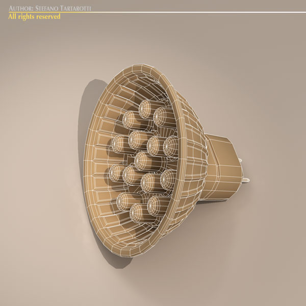 LED lamp 3D model | CGTrader