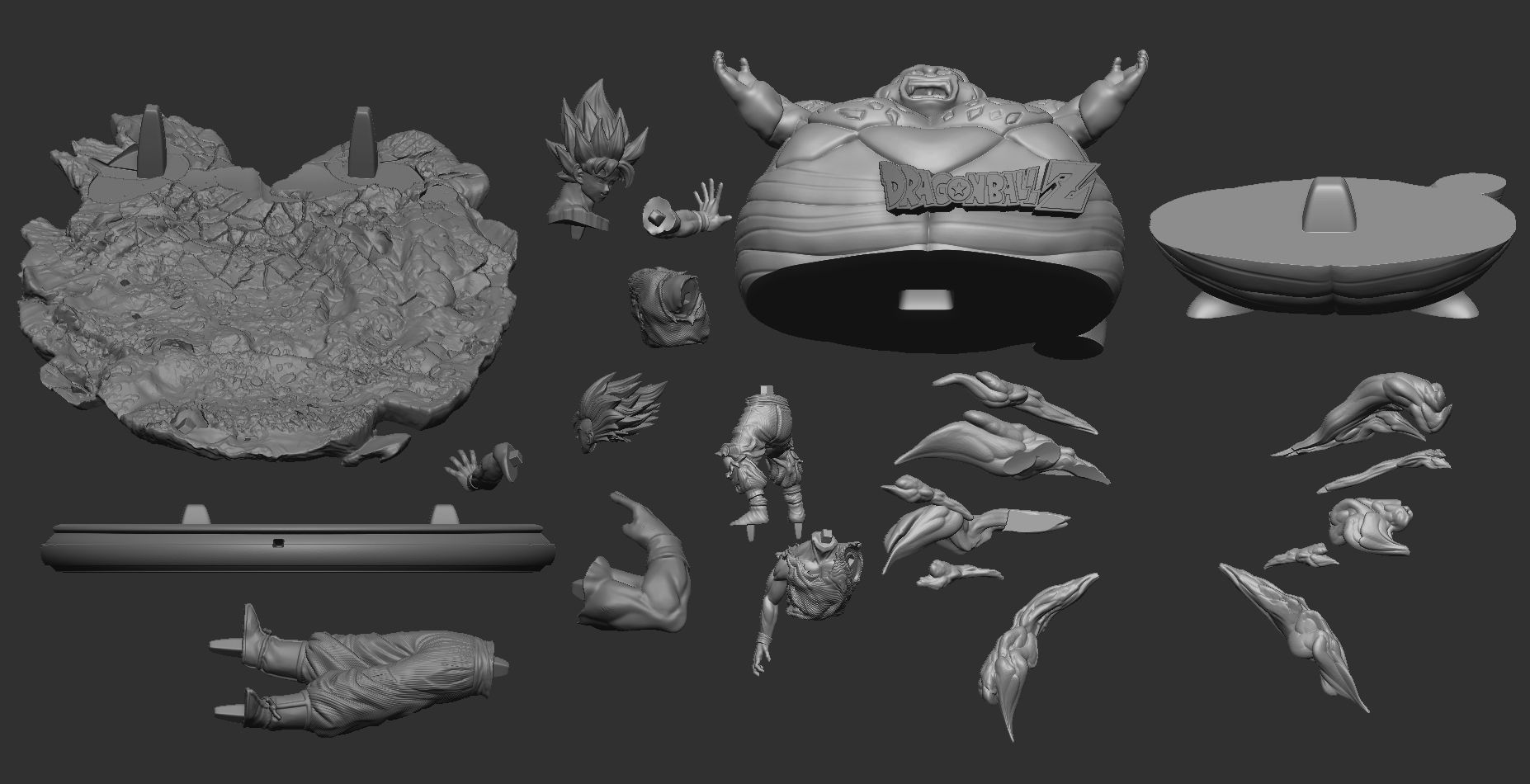 Cell Exploding 3D model 3D printable | CGTrader