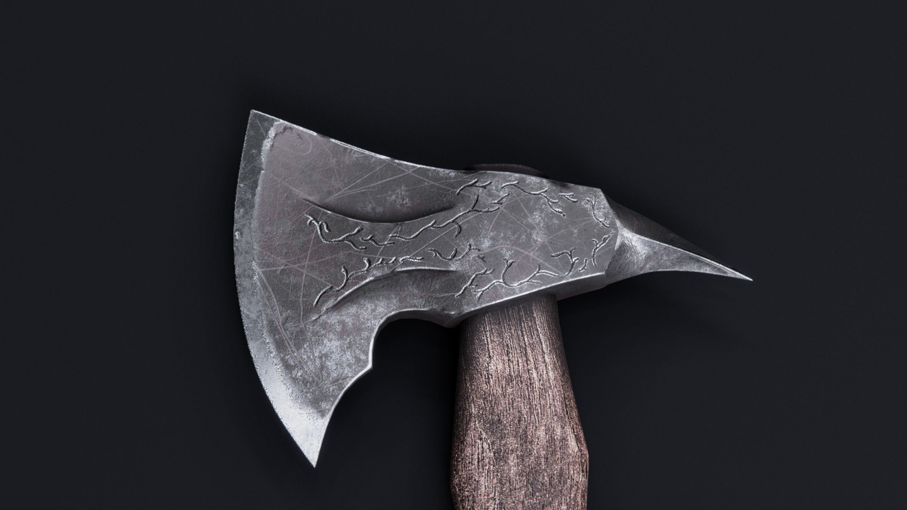 ancient combat axe 3D model | CGTrader