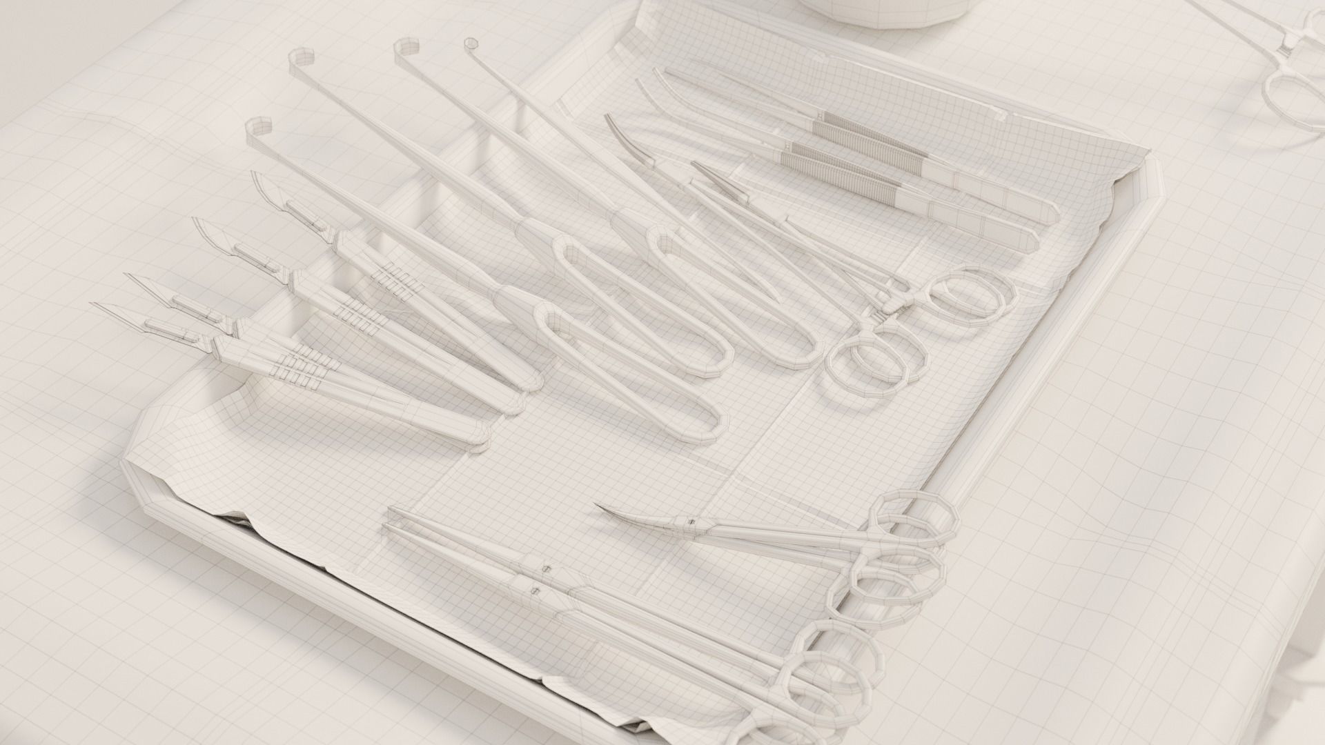 Surgical Instruments and equipment 3D model | CGTrader
