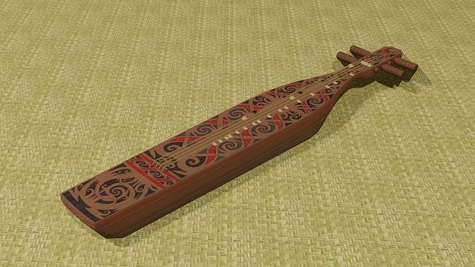 Borneo Sape 3D model | CGTrader