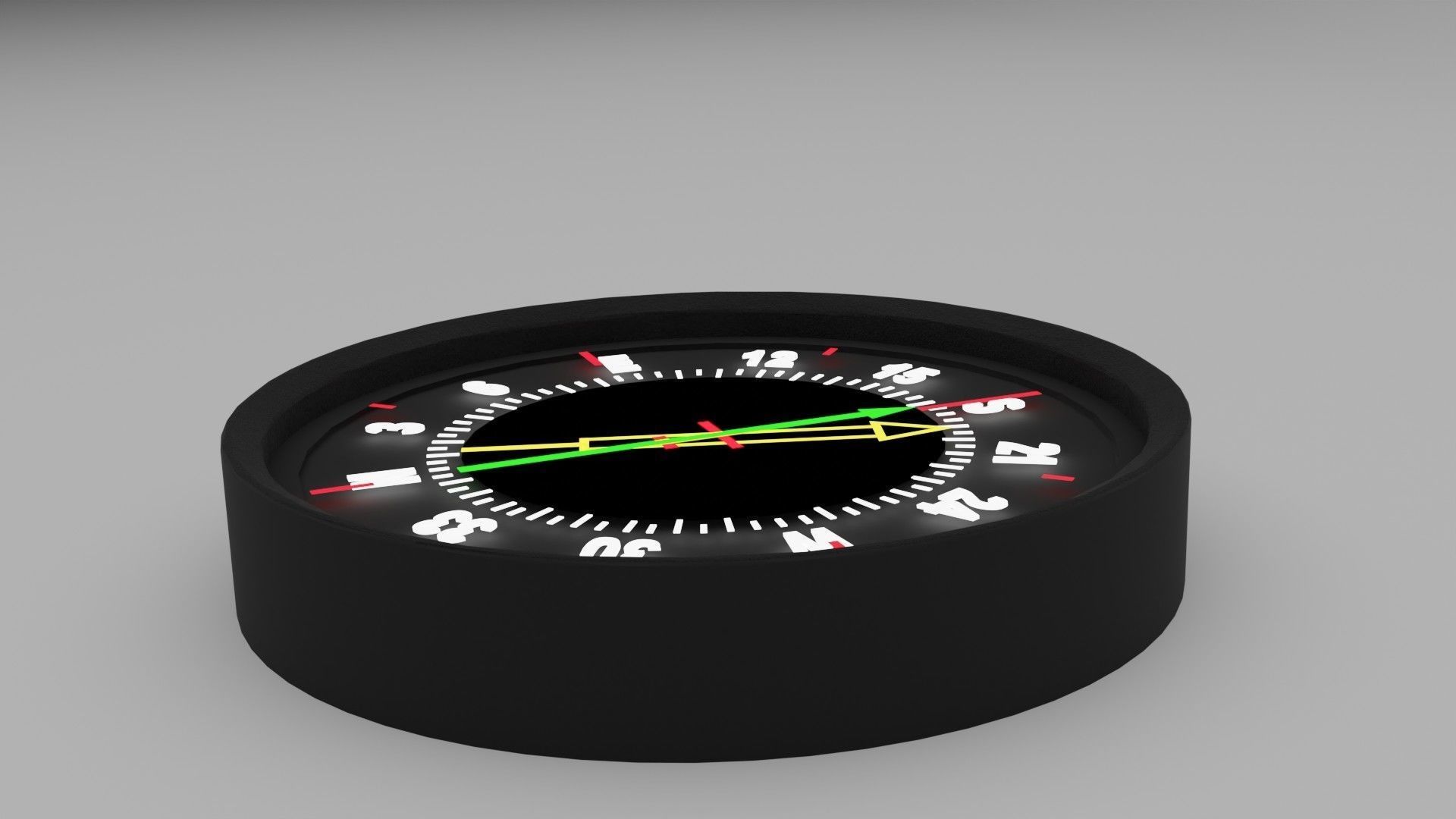 Radio magnetic Indicator 3D model | CGTrader
