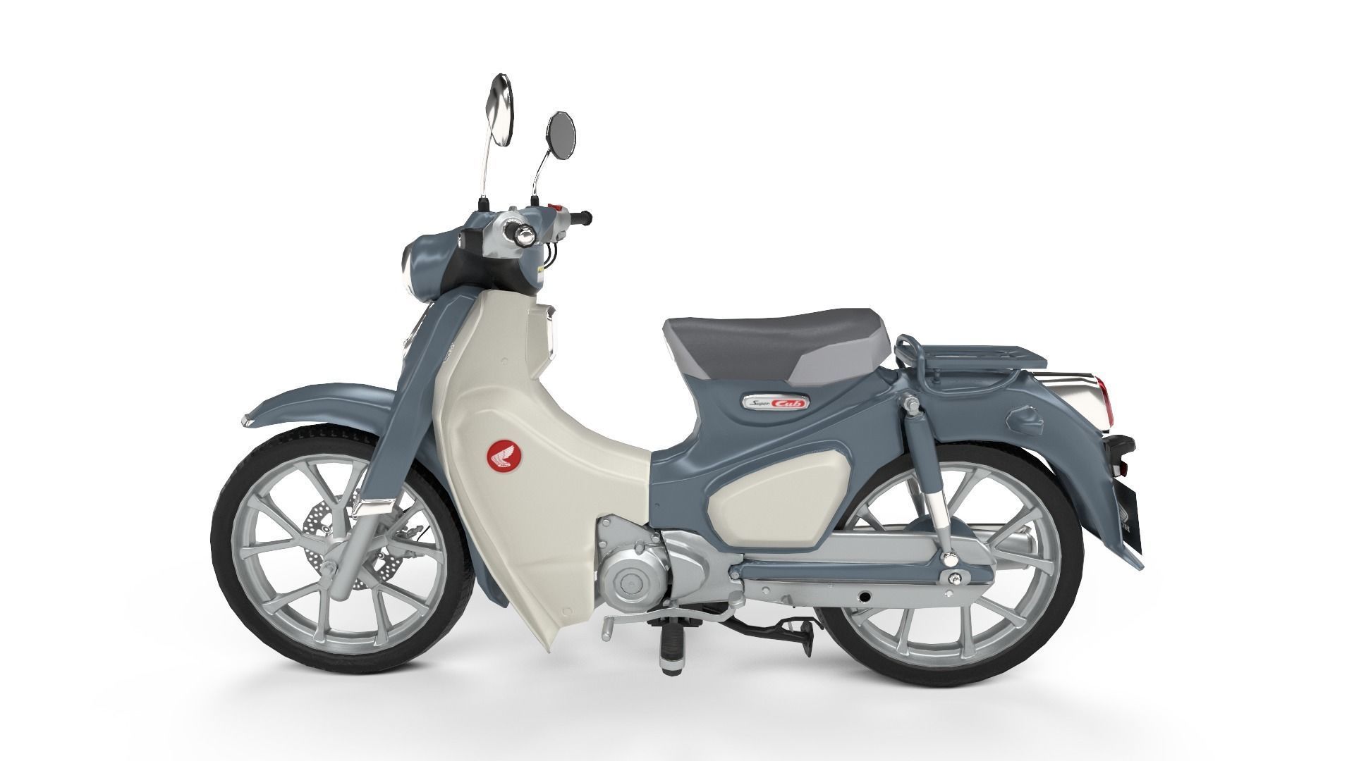 3D model Honda Super Cub C125 VR / AR / low-poly | CGTrader