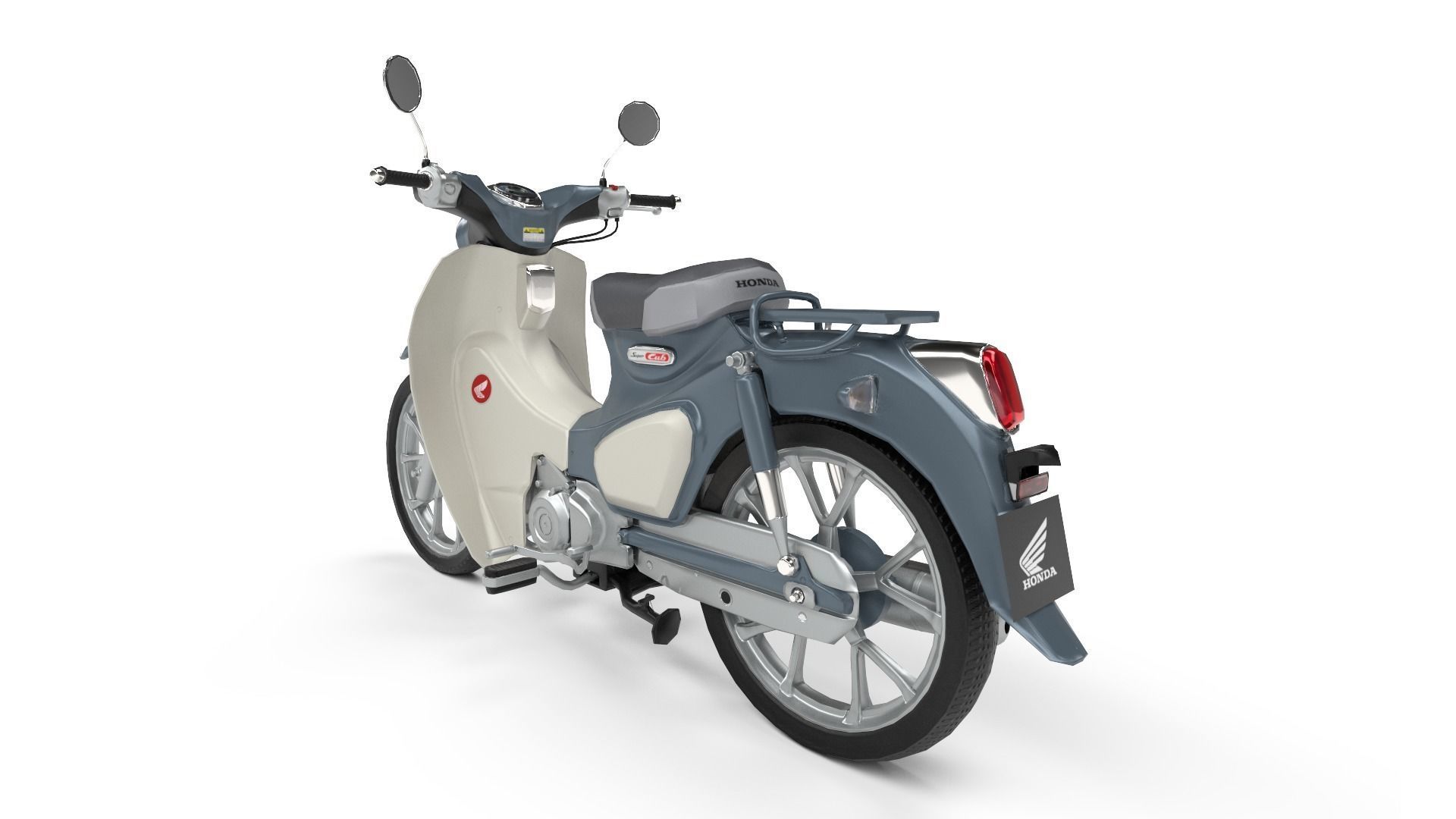 3D model Honda Super Cub C125 VR / AR / low-poly | CGTrader