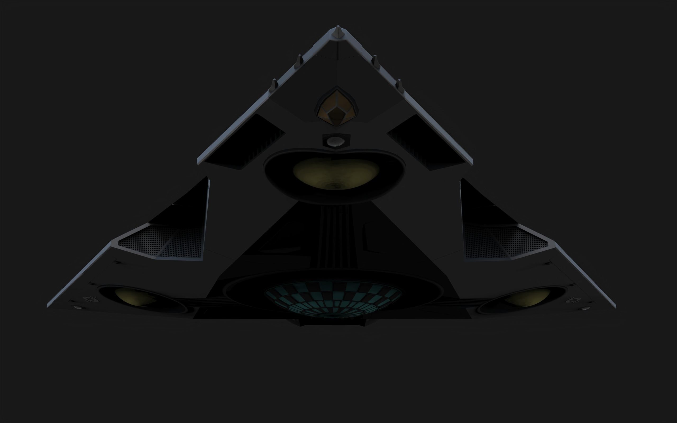 TR-3B Black Manta - OMSX 3D model | CGTrader