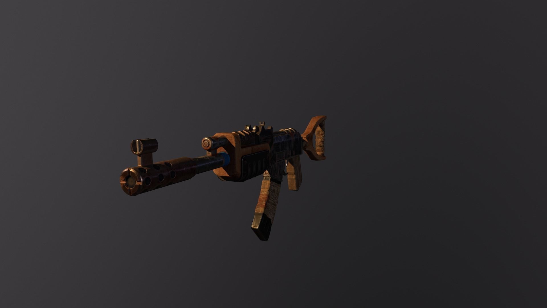 3D model Rust Kalash VR / AR / low-poly | CGTrader