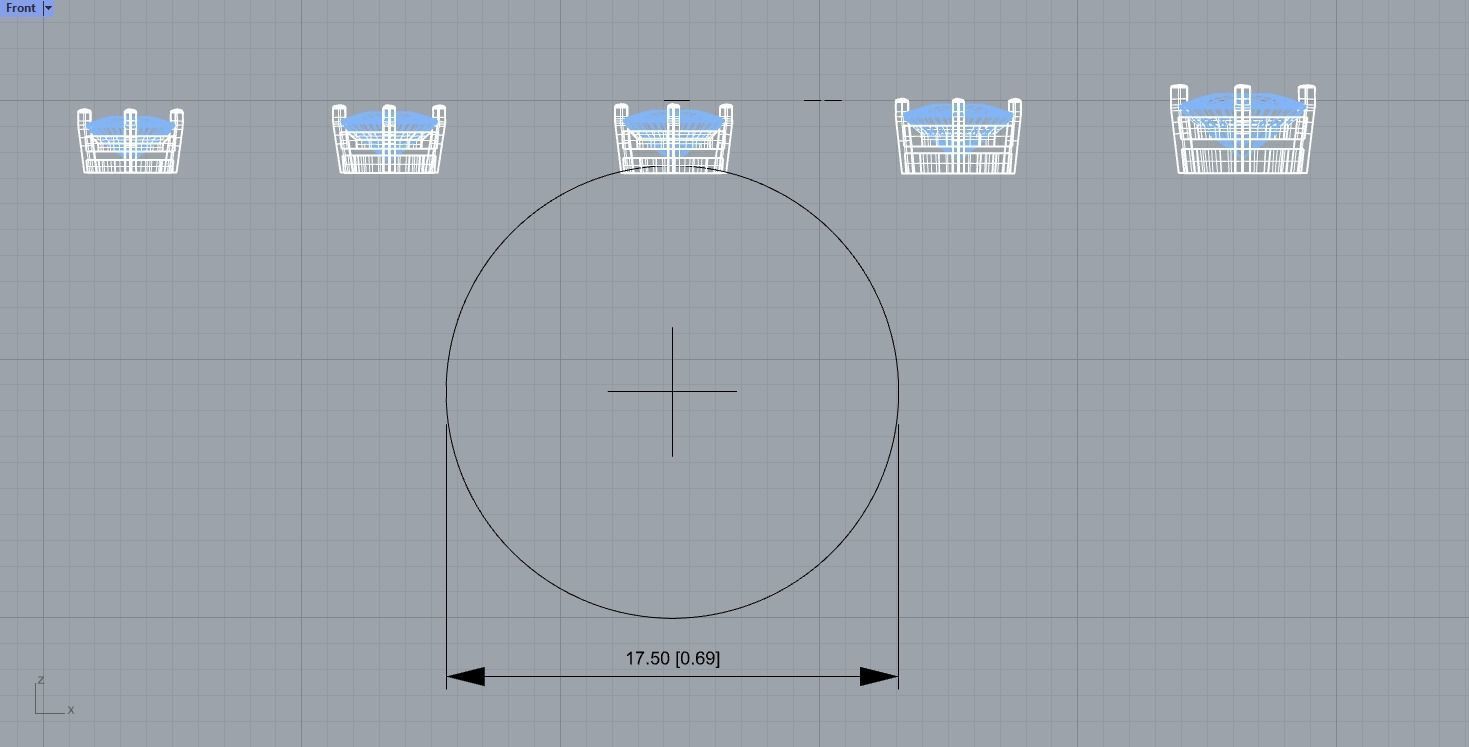 Trillion Cut Stone Setting Collection Chaton 3D model 3D printable ...