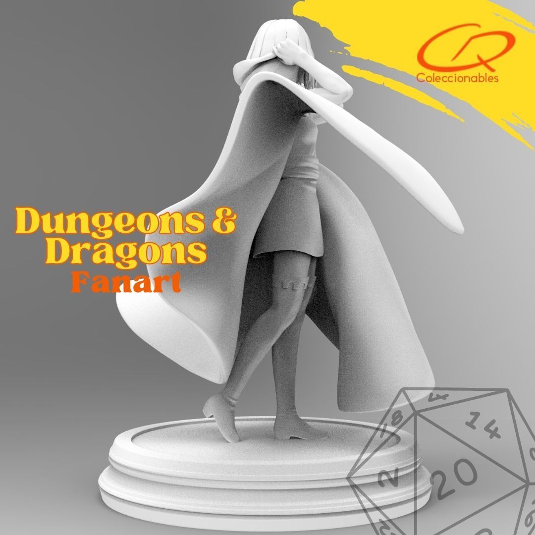 Sheila Dungeons and Dragons 3D model 3D printable | CGTrader