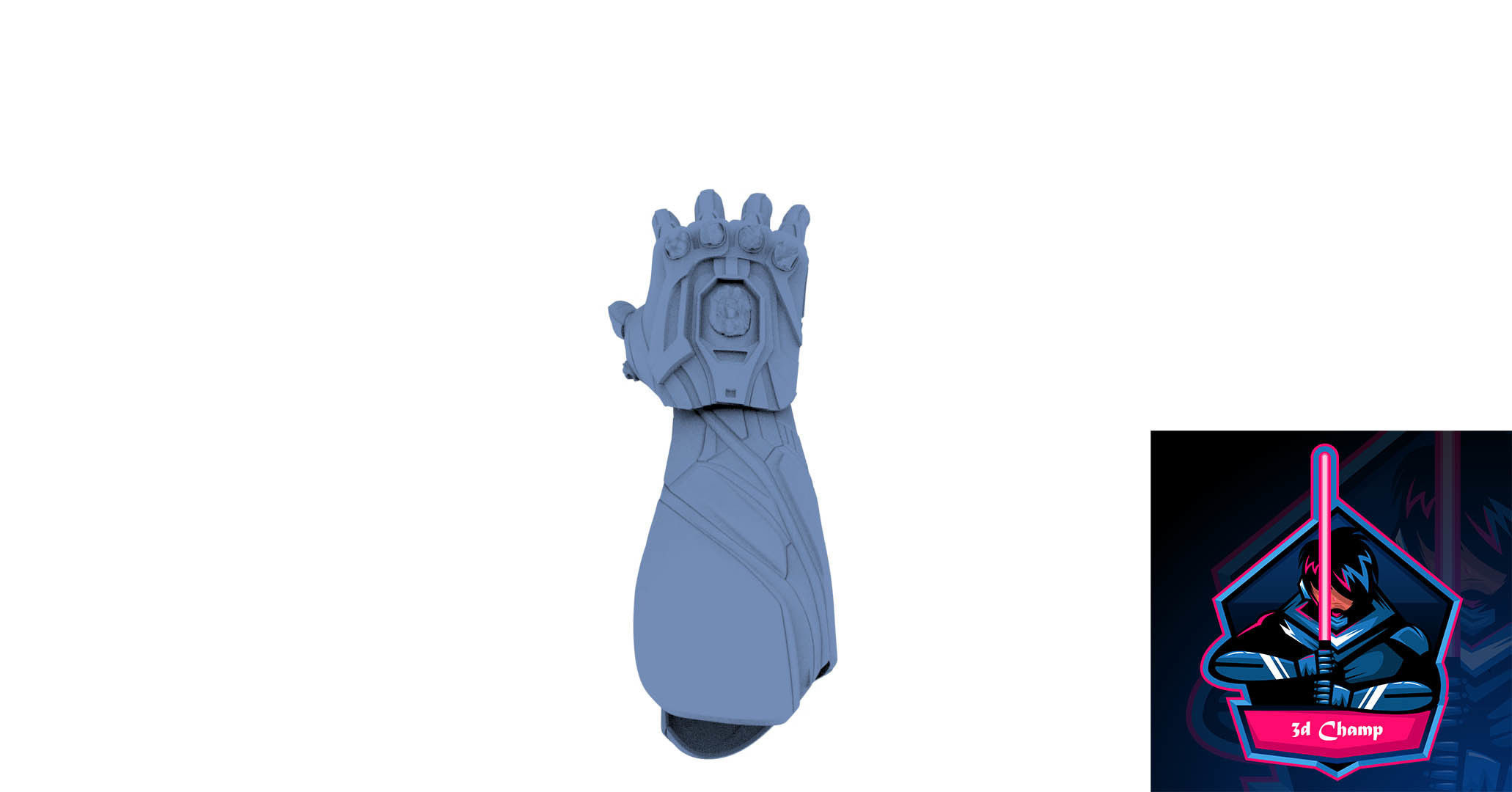 IRONMAN MK 85 GAUNTLET READY TO 3D PRINT 3D model | CGTrader