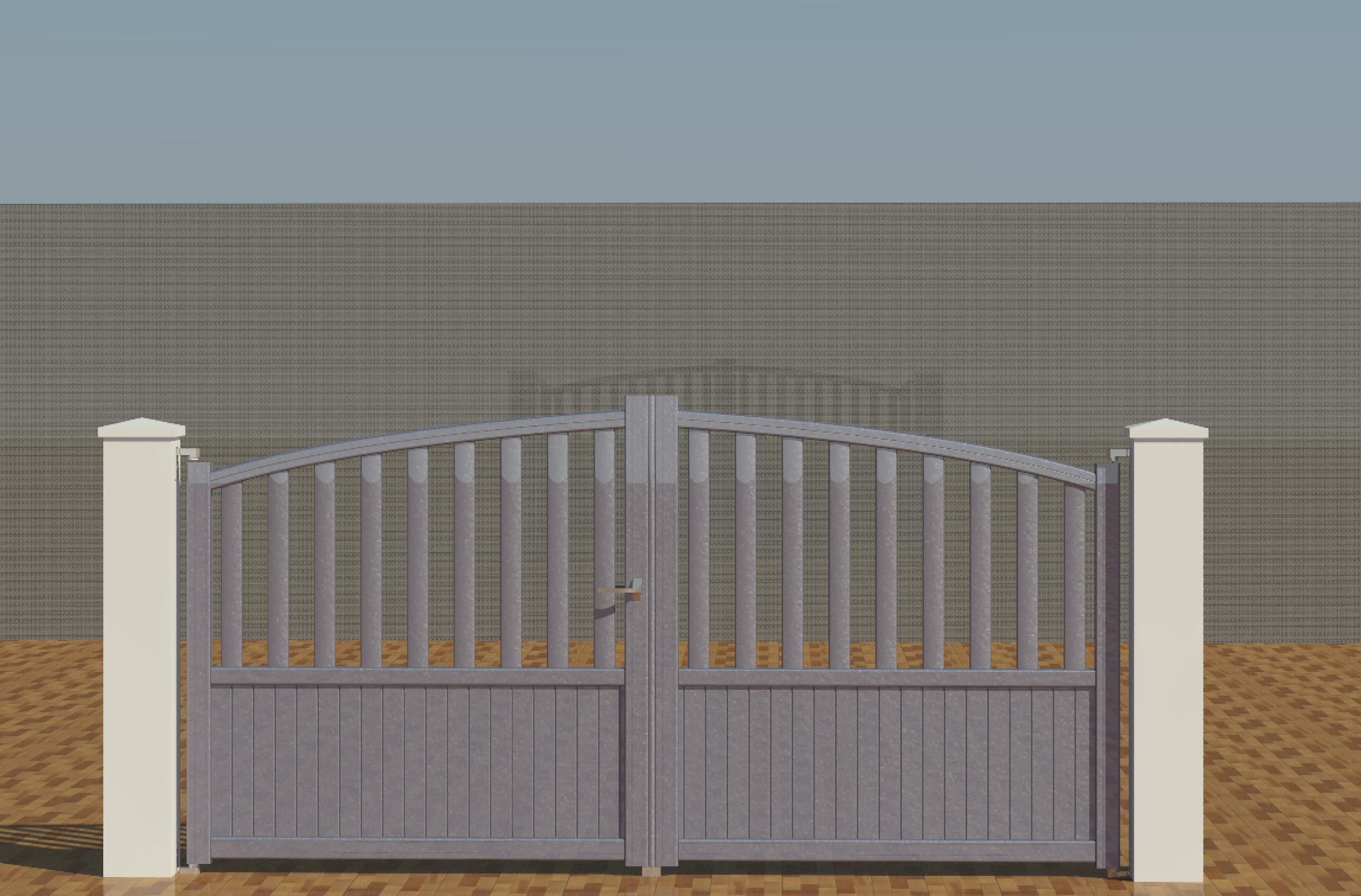 Main Gate Revit Family Collection 3D model | CGTrader