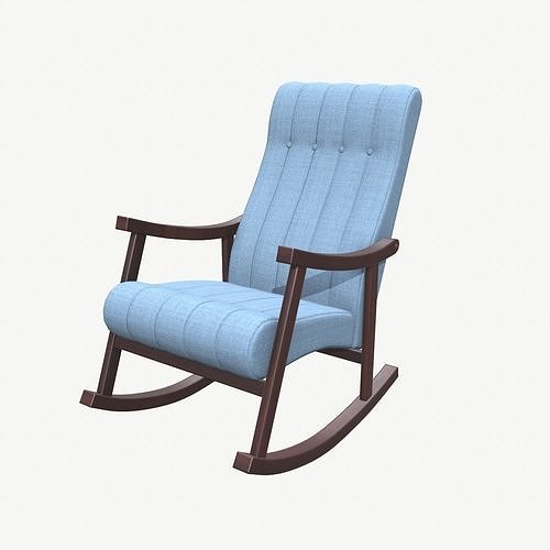 3D model Rocking chair 07 VR / AR / low-poly | CGTrader