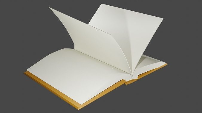 3D model Rigged Low-Poly Book VR / AR / low-poly | CGTrader