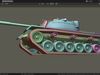3D model M48 Patton TANK BASE MESH VR / AR / low-poly | CGTrader