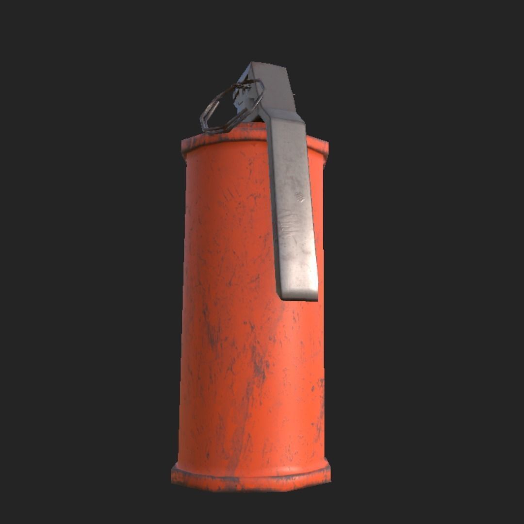 3D model Fire Bomb VR / AR / low-poly | CGTrader