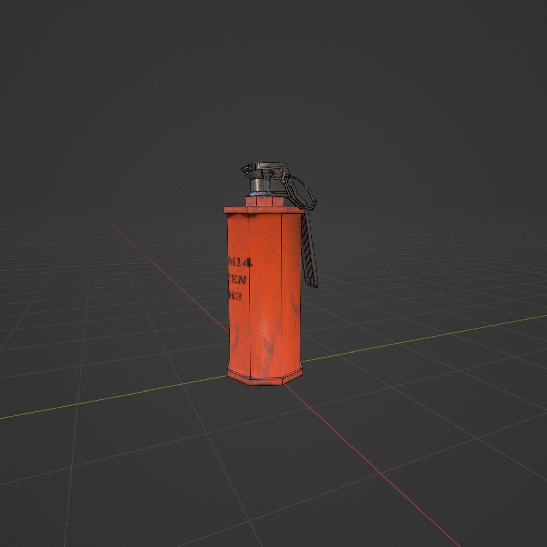 3D model Fire Bomb VR / AR / low-poly | CGTrader