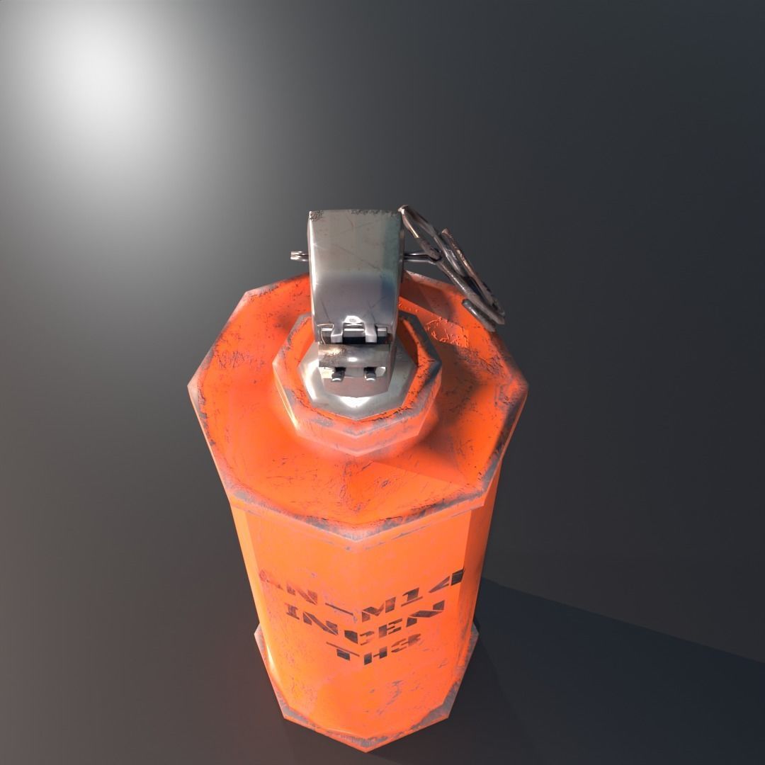 3D model Fire Bomb VR / AR / low-poly | CGTrader