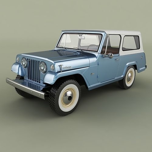 Jeepster Commando C101 3D model | CGTrader
