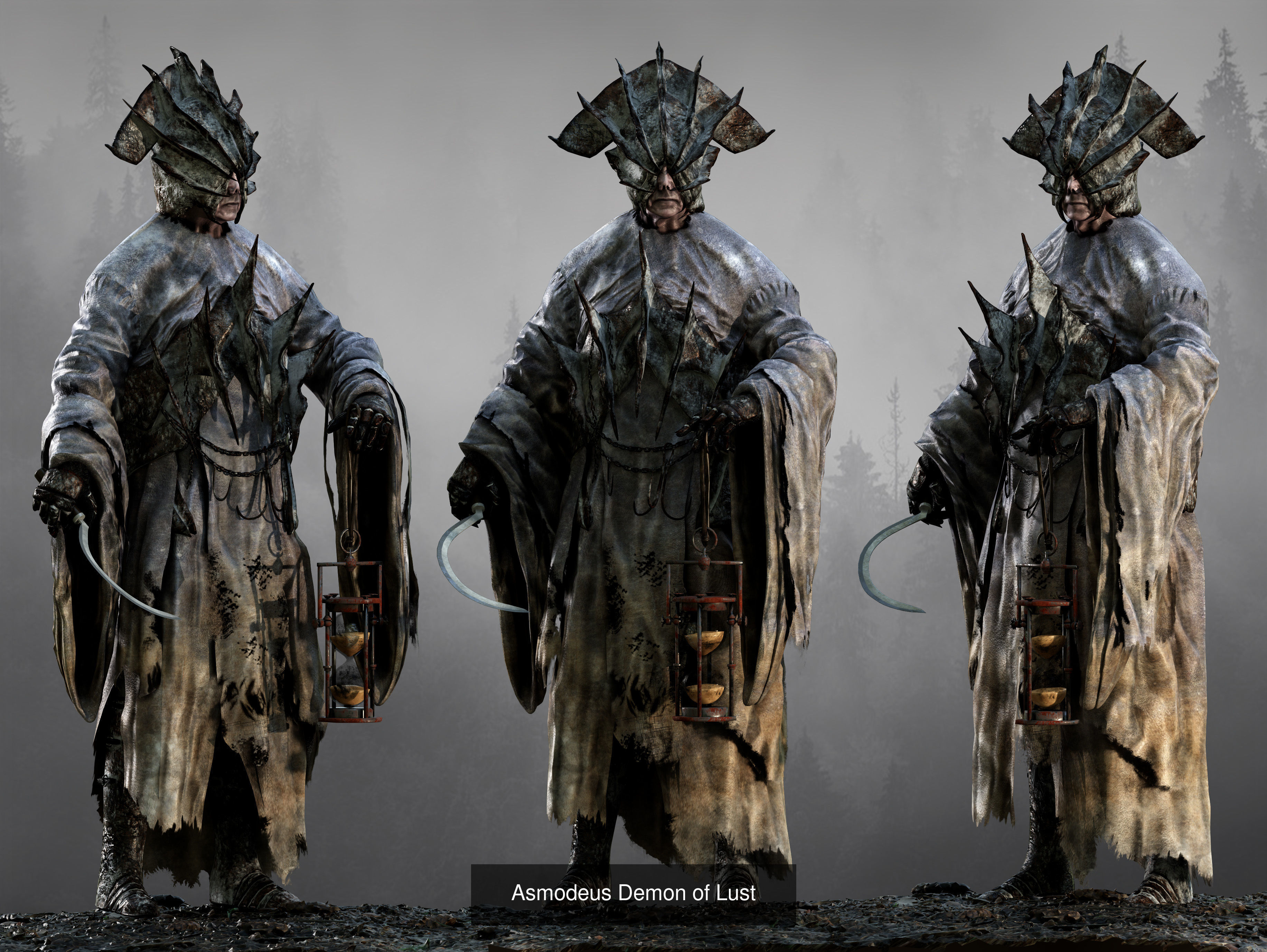 3D Model Collection Demons Pack VR / AR / low-poly | CGTrader