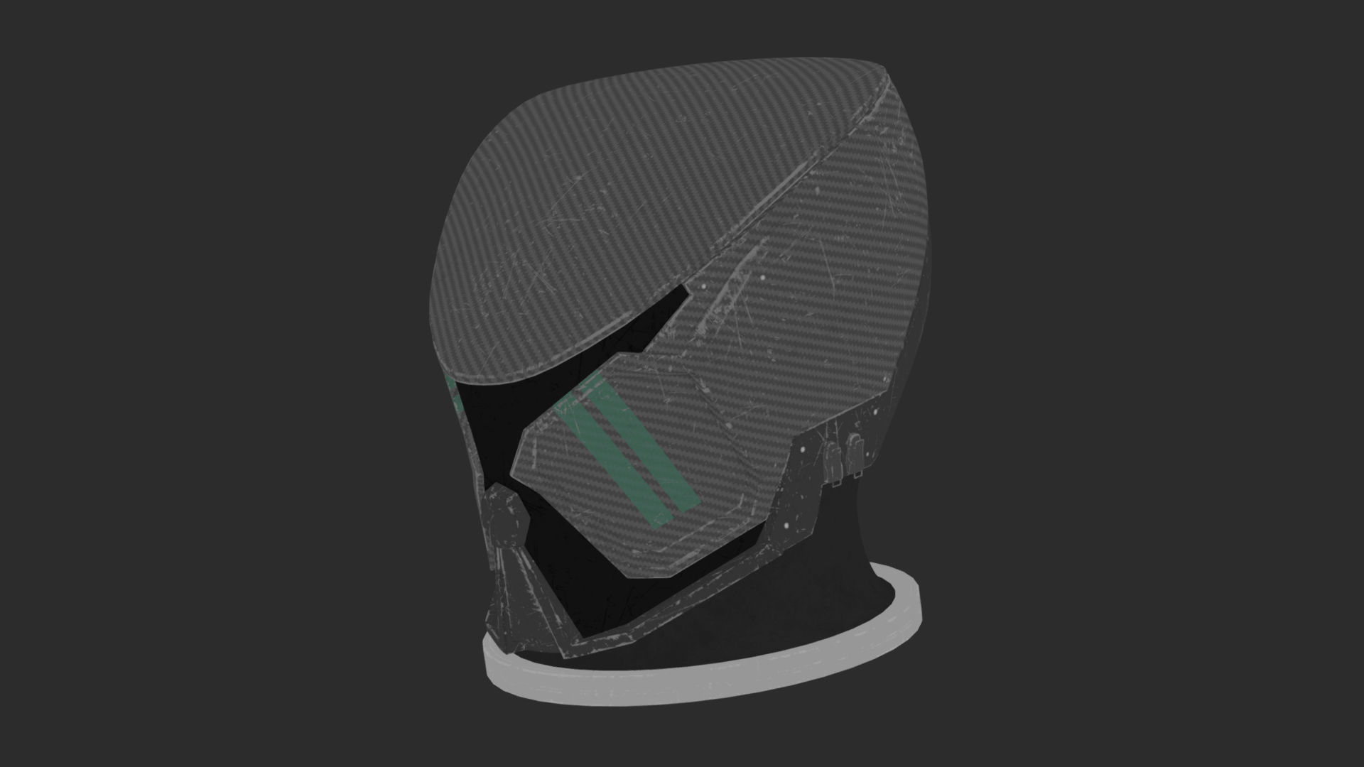 3D model STARFIELD MANTIS SUIT HELMET VR / AR / low-poly | CGTrader