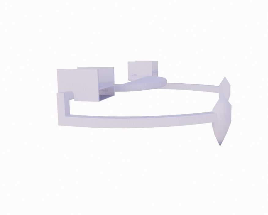 RETRACTABLE VAMPIRE FANG 3D model | CGTrader