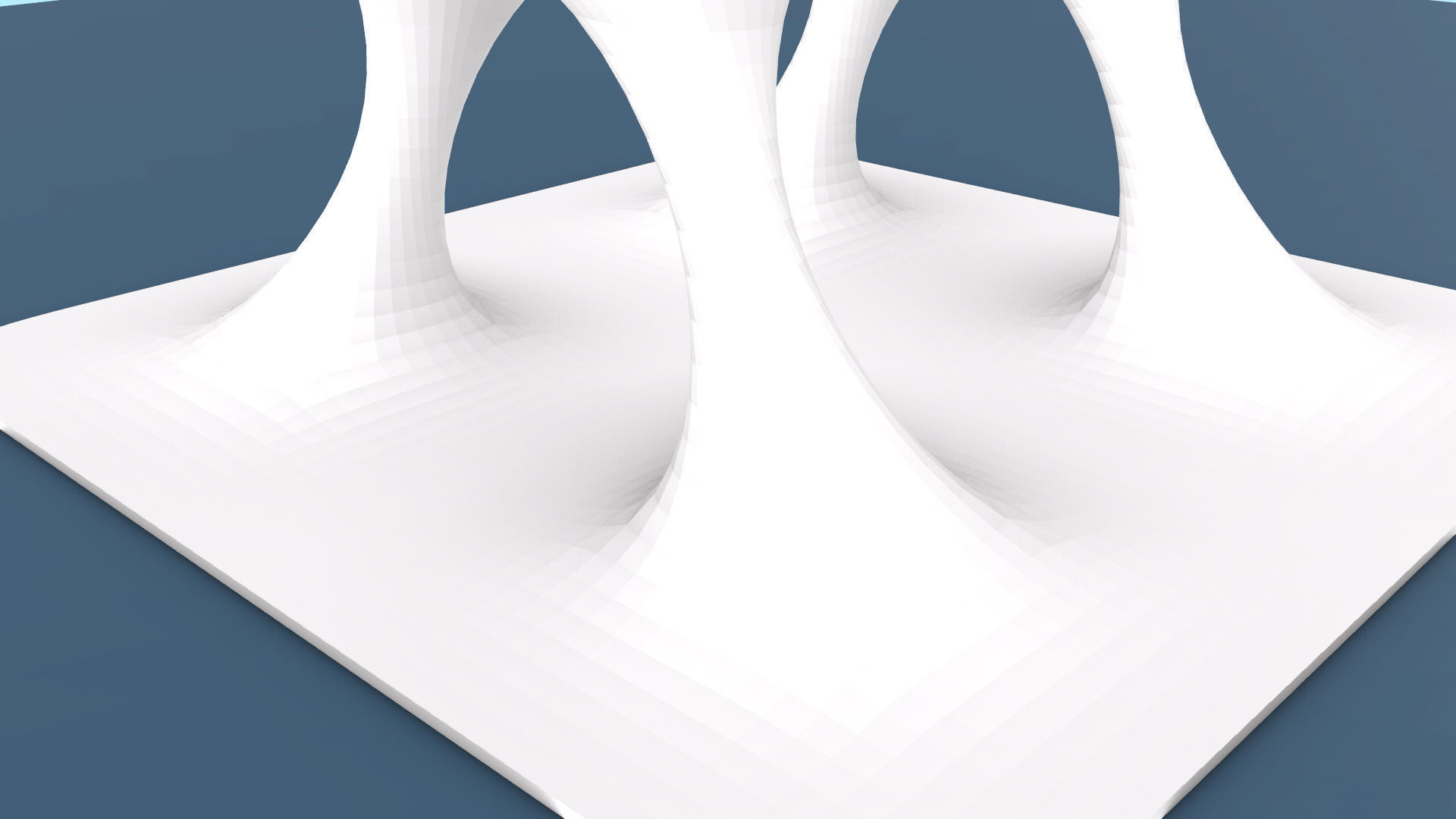 3D model Wavy Pavilion Smooth Columns VR / AR / low-poly | CGTrader