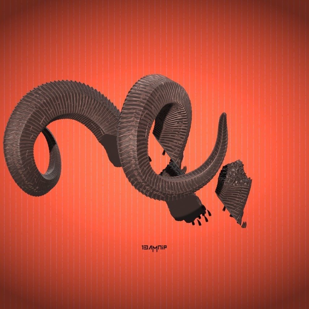 KARLACH HORNS FROM BALDURS GATE 3 3D model 3D printable | CGTrader