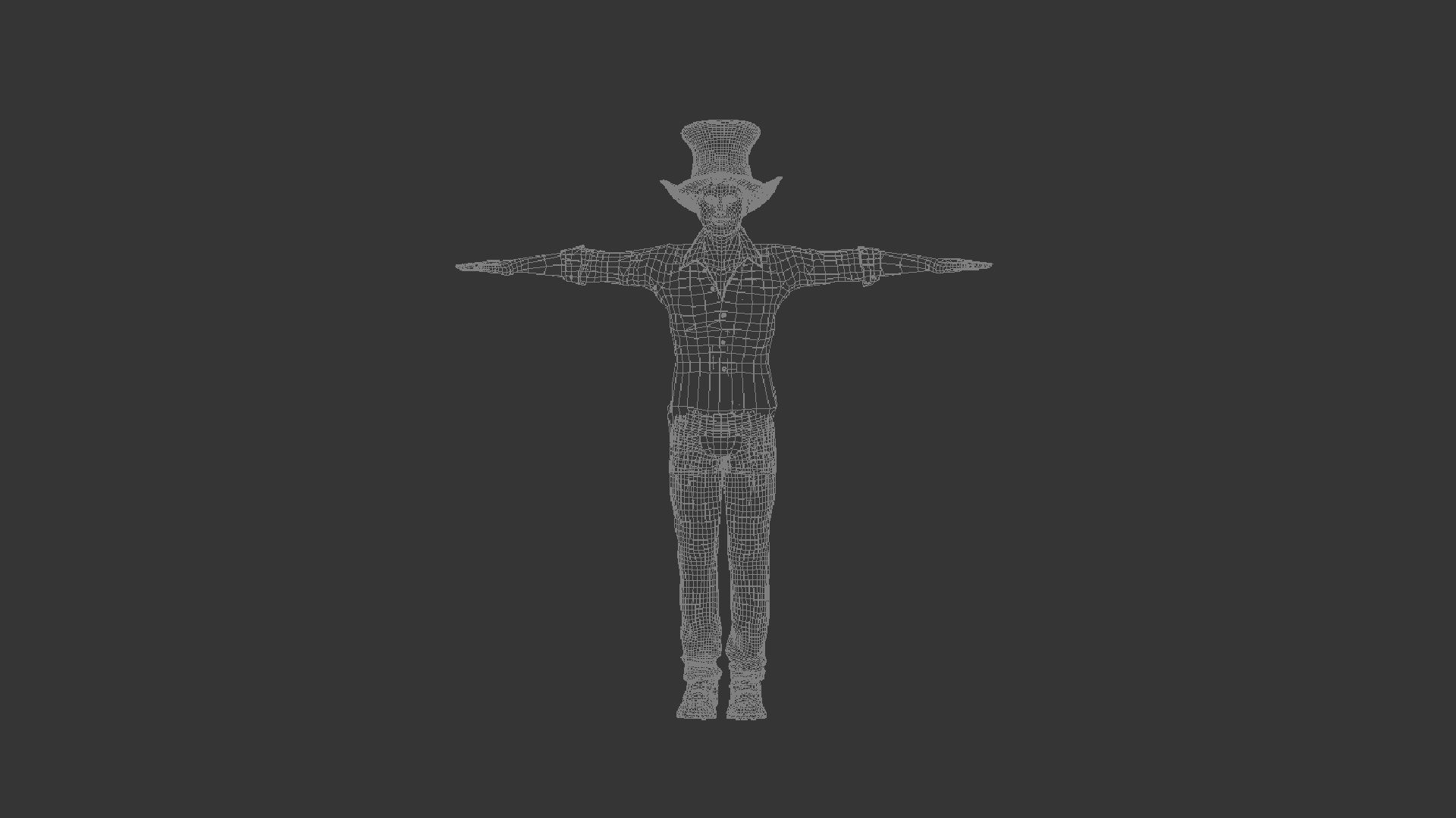 3D model Catrin VR / AR / low-poly | CGTrader