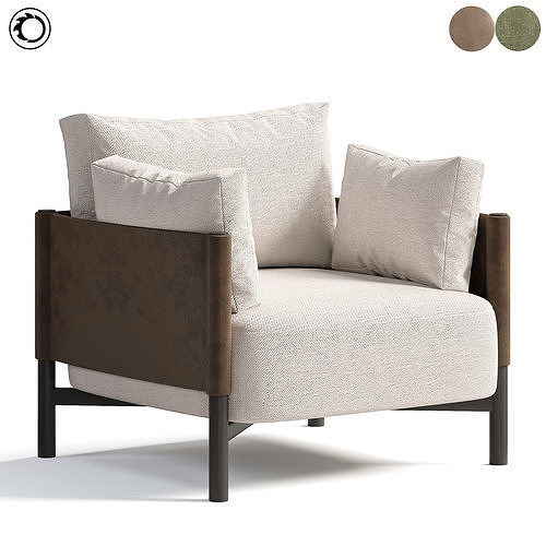 Syren Armchair By Frag 3D model | CGTrader