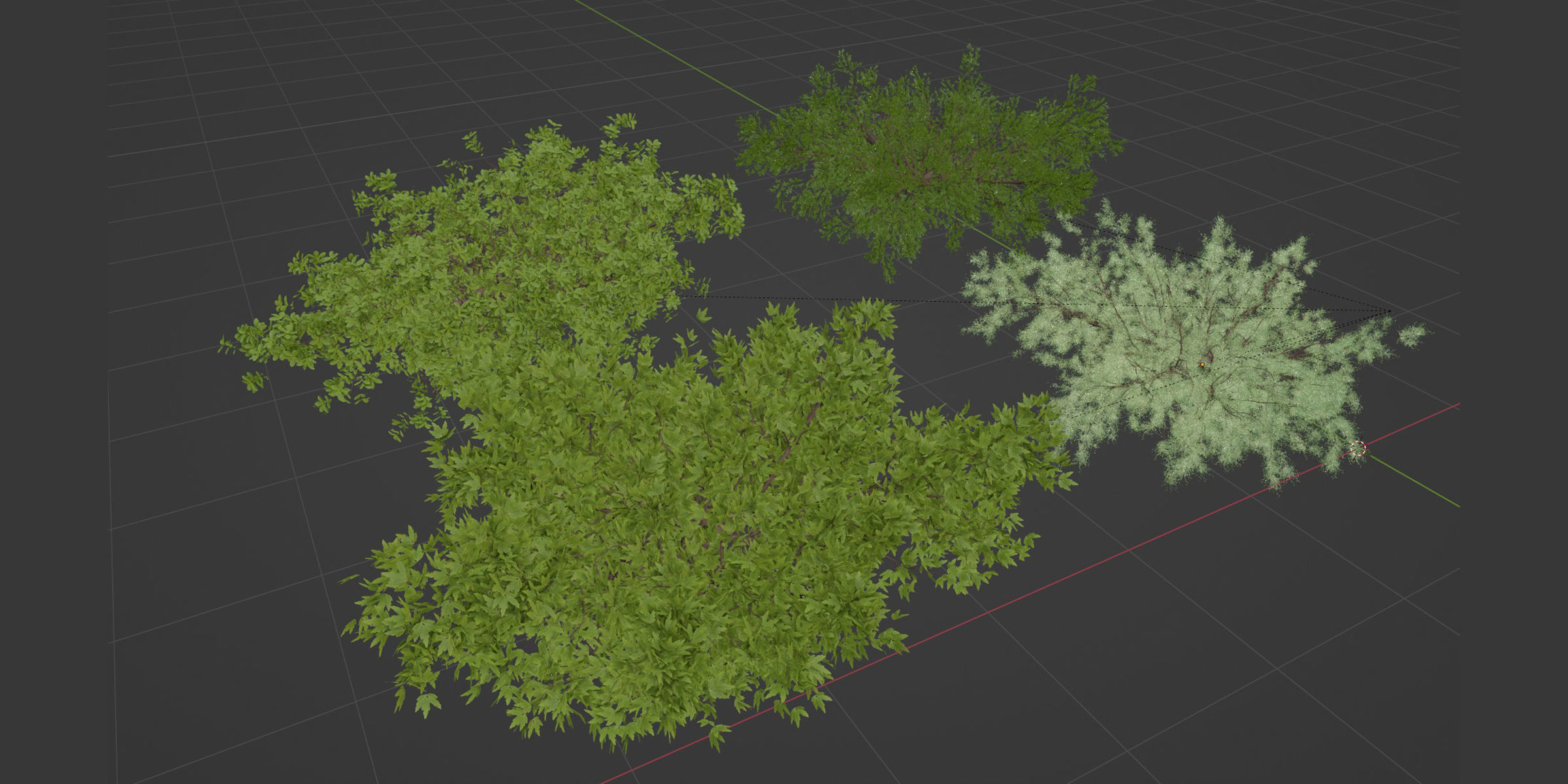 outdoor bushes collection vol 9-Blender 3D model | CGTrader