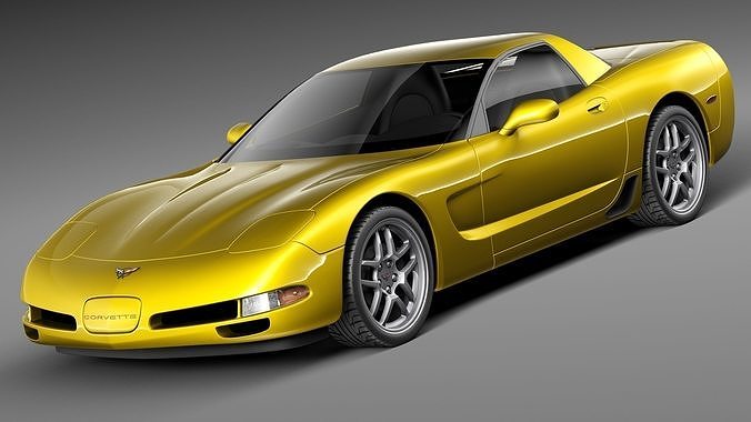 Chevrolet Corvette C5 Z06 3D model | CGTrader