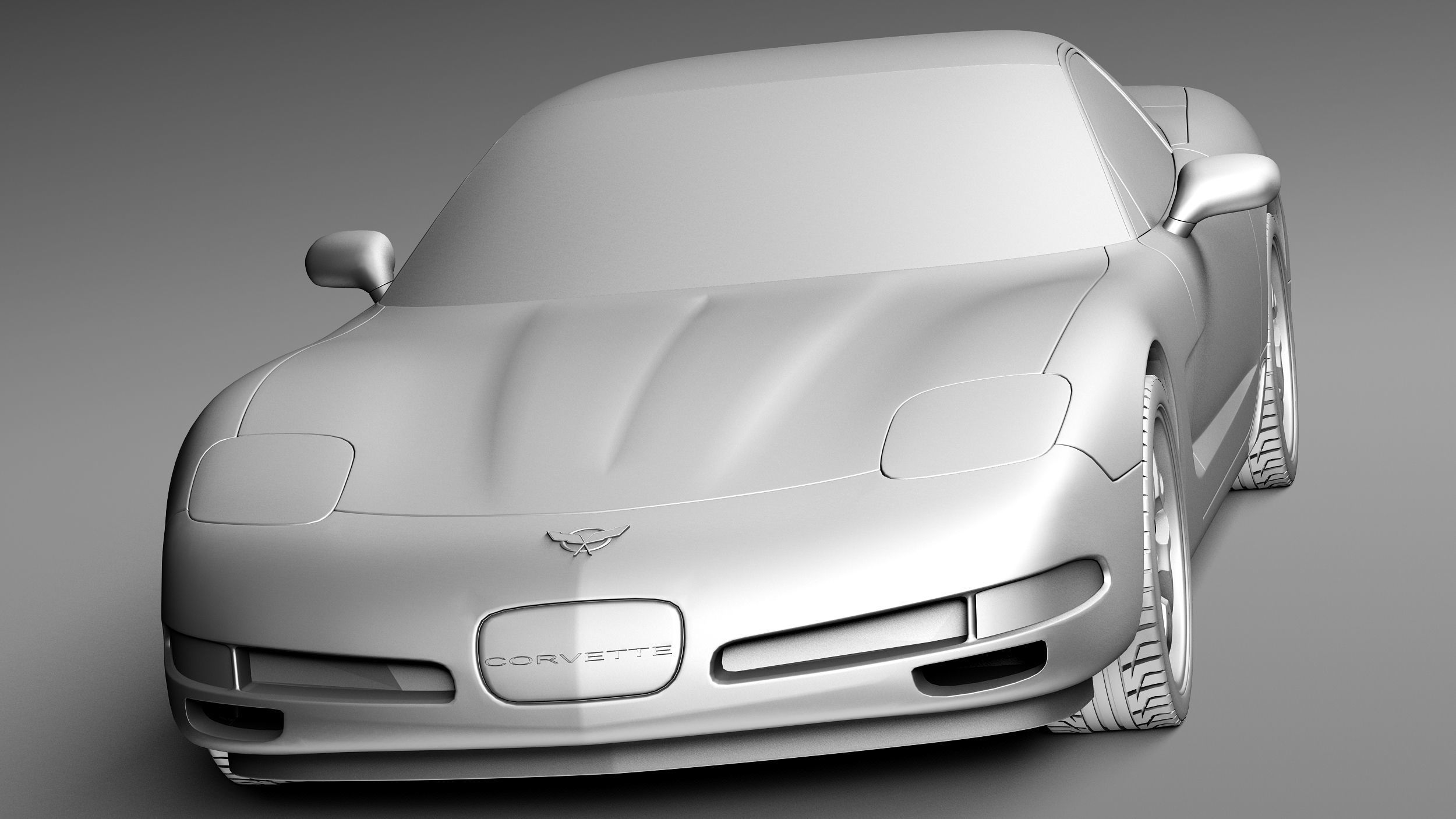 Chevrolet Corvette C5 Z06 3D model | CGTrader