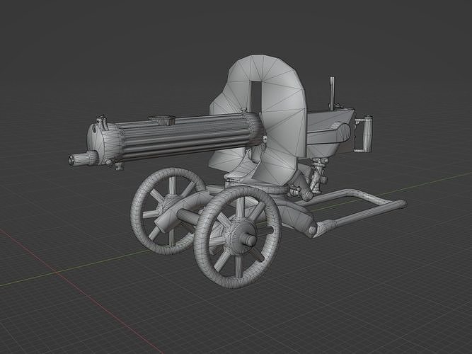 3D model PM M1910 VR / AR / low-poly | CGTrader