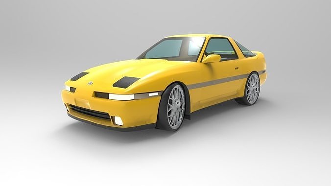 Toyota Supra MK3 3D model | CGTrader