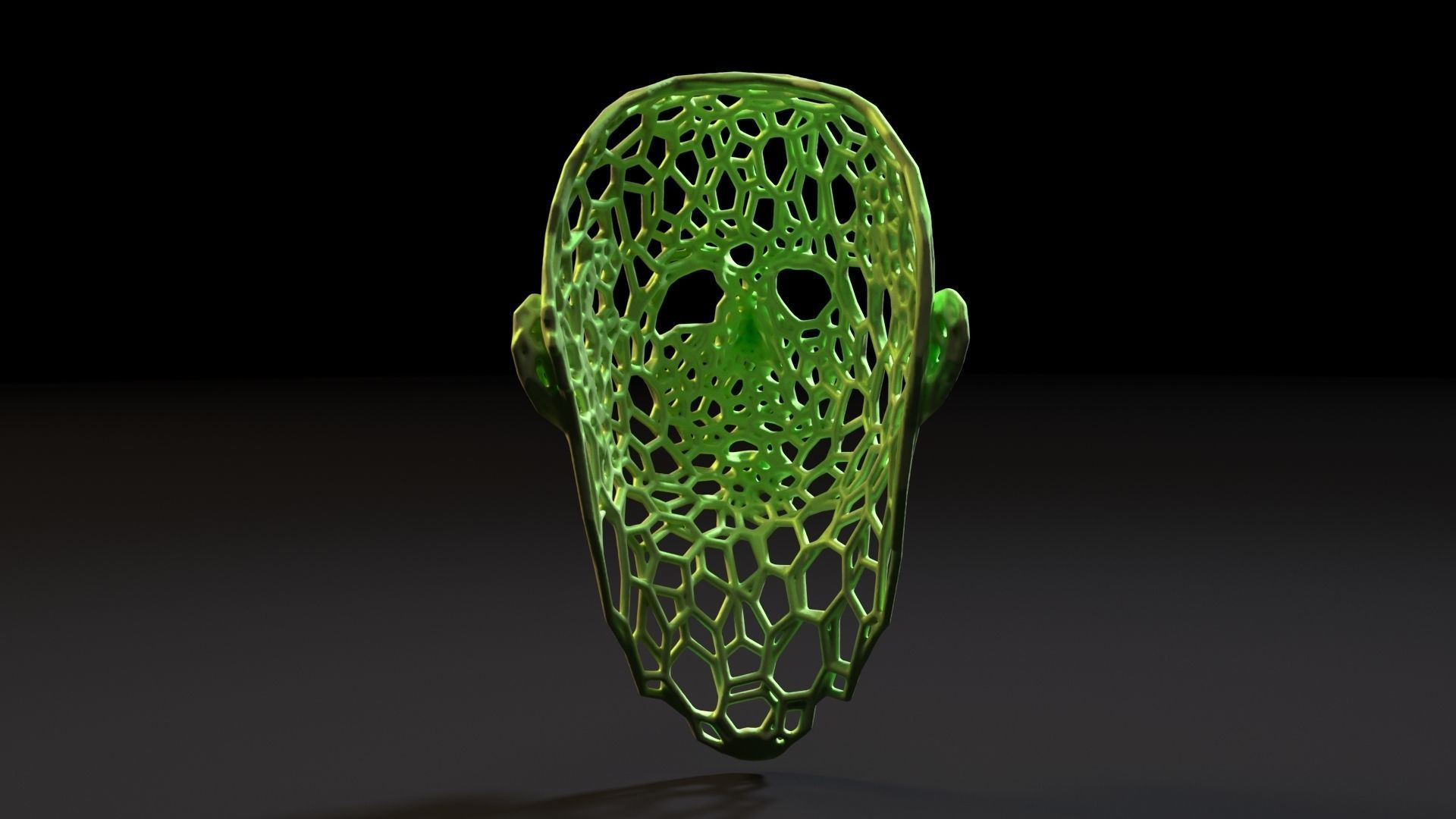 Zombie mask 3D model 3D printable | CGTrader