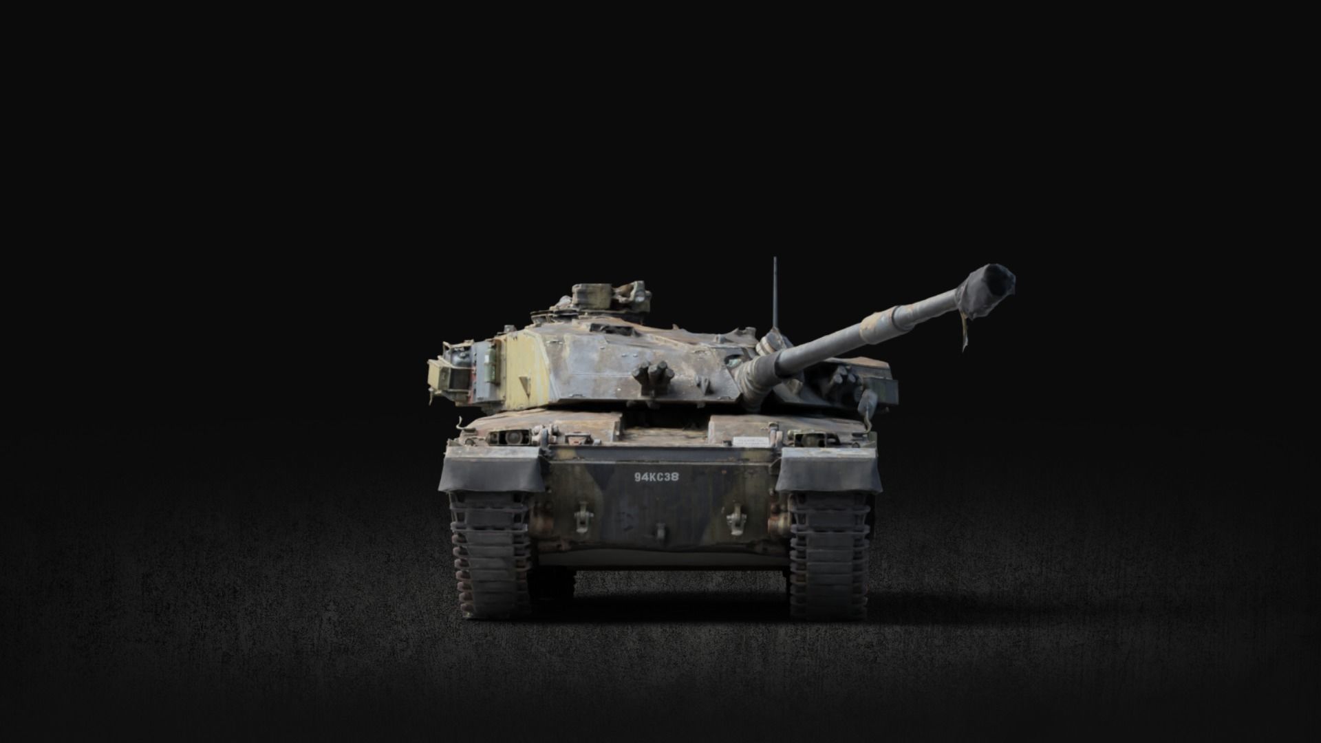 Post-Apocalyptic British Challenger 1 Tank 3D model | CGTrader