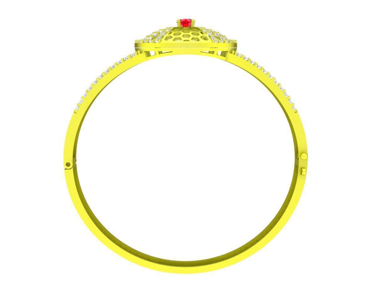 6420 korean diamond bangle 3D model 3D printable | CGTrader