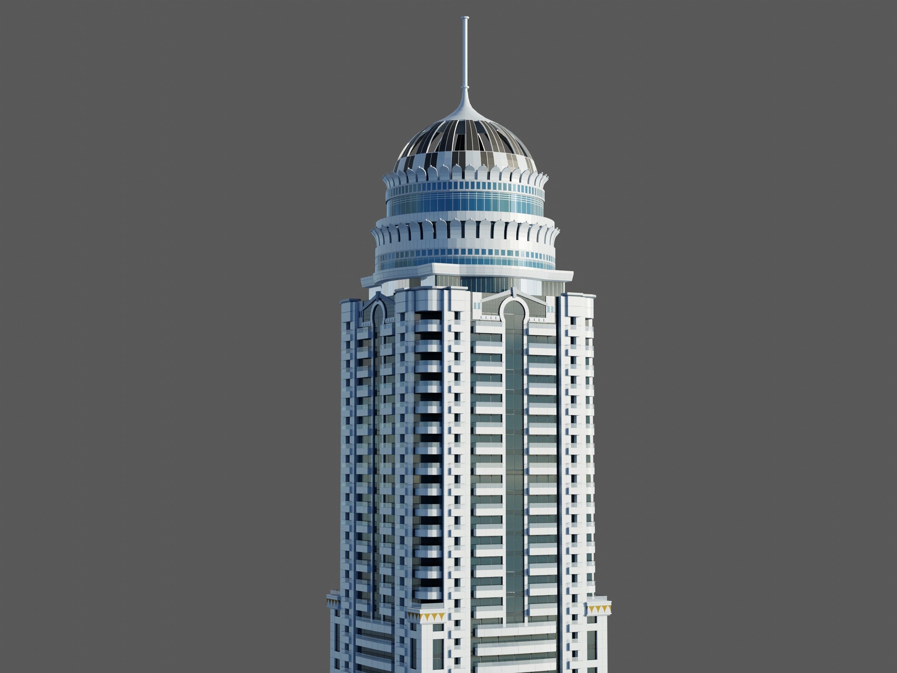 princess tower - Dubai marina 3D model | CGTrader