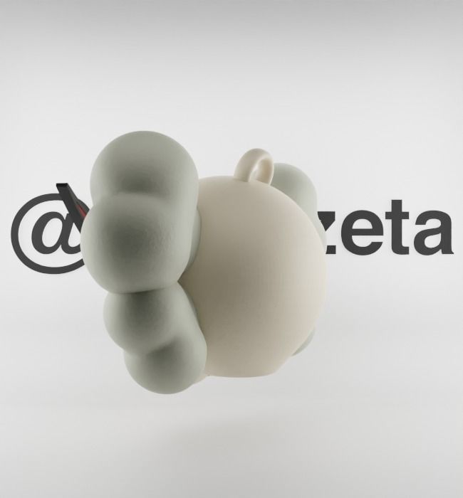 Kaws Keychain Bape Companion for Print 3D model 3D printable | CGTrader