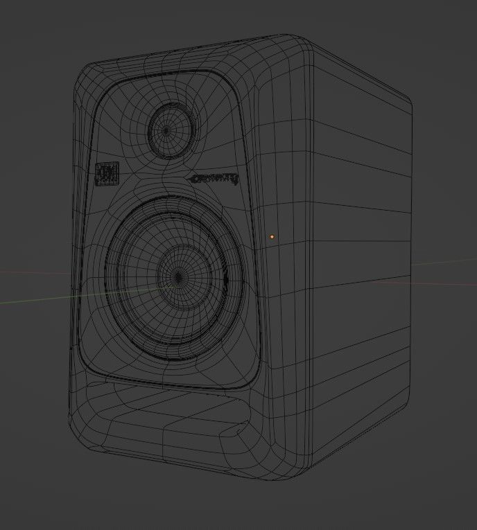 KRK Rokit 4 Studio Monitor Speaker 3D model | CGTrader
