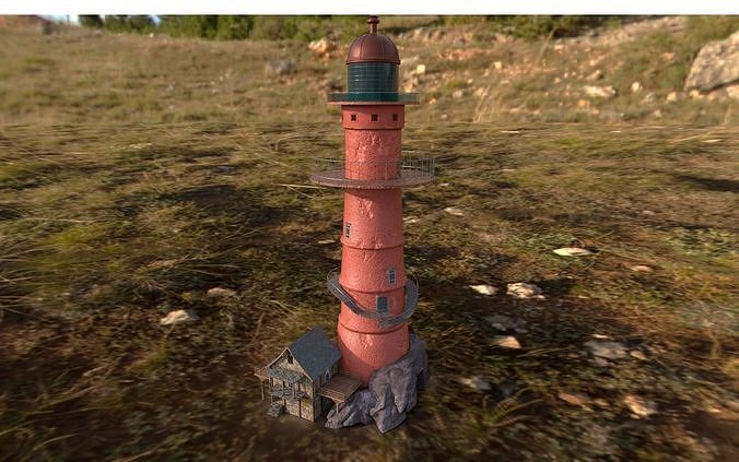3D model Beacon VR / AR / low-poly | CGTrader