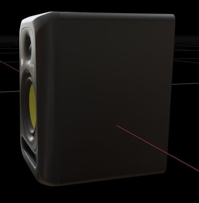 KRK Rokit5 Studio Monitor Speakers 3D model | CGTrader