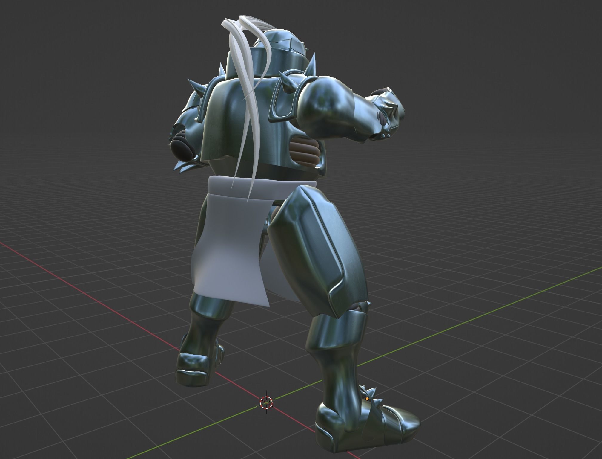 Alphonse Elric - Fullmetal Alchemist 3D model rigged | CGTrader