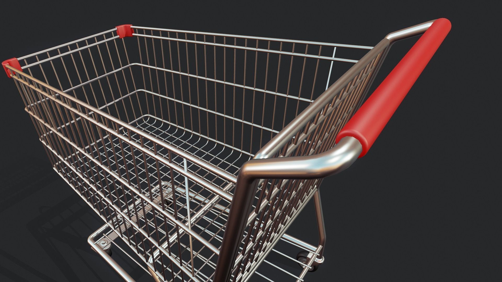 Shopping Cart - Tutorial Included 3D model | CGTrader