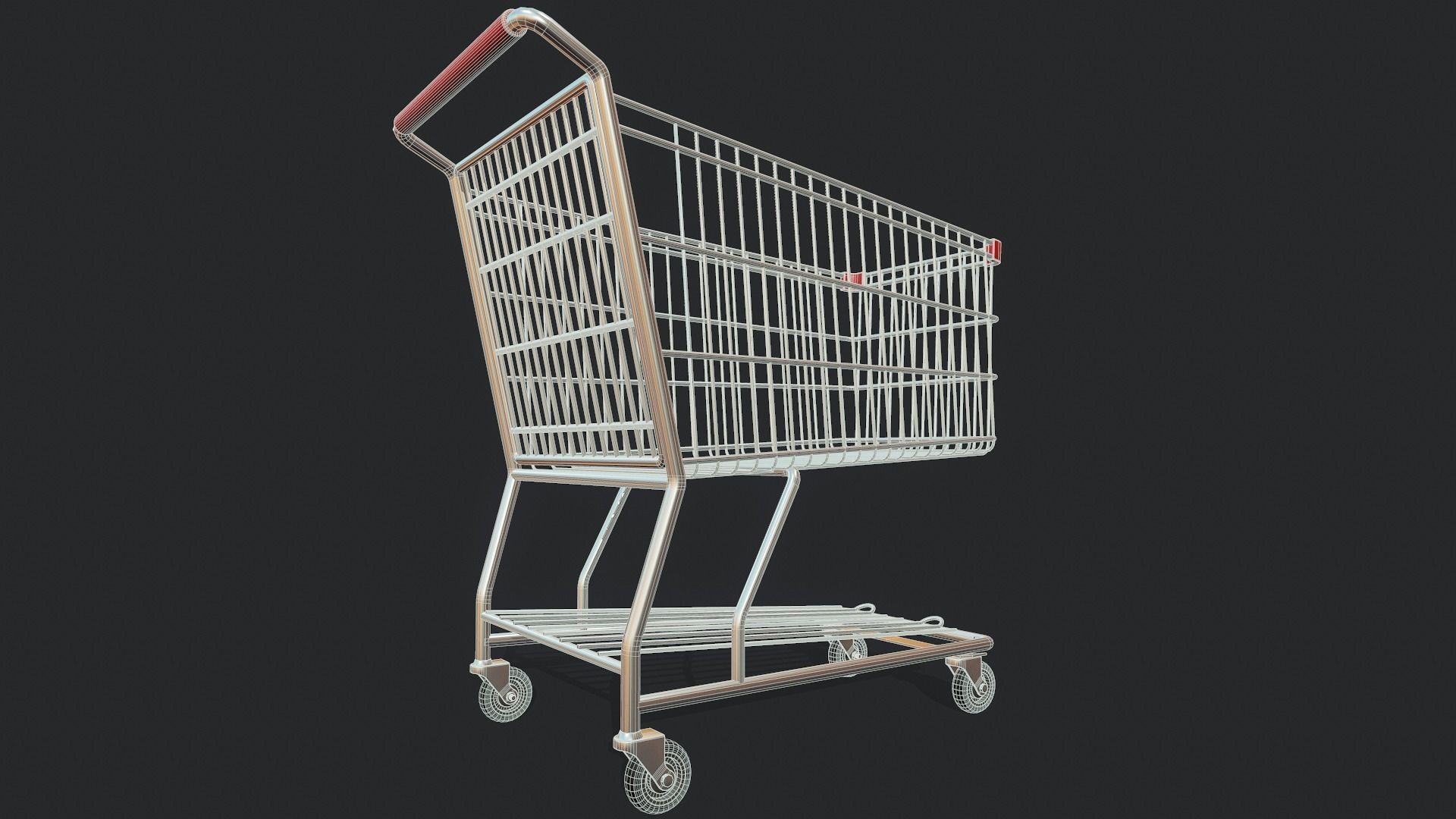 Shopping Cart - Tutorial Included 3D model | CGTrader